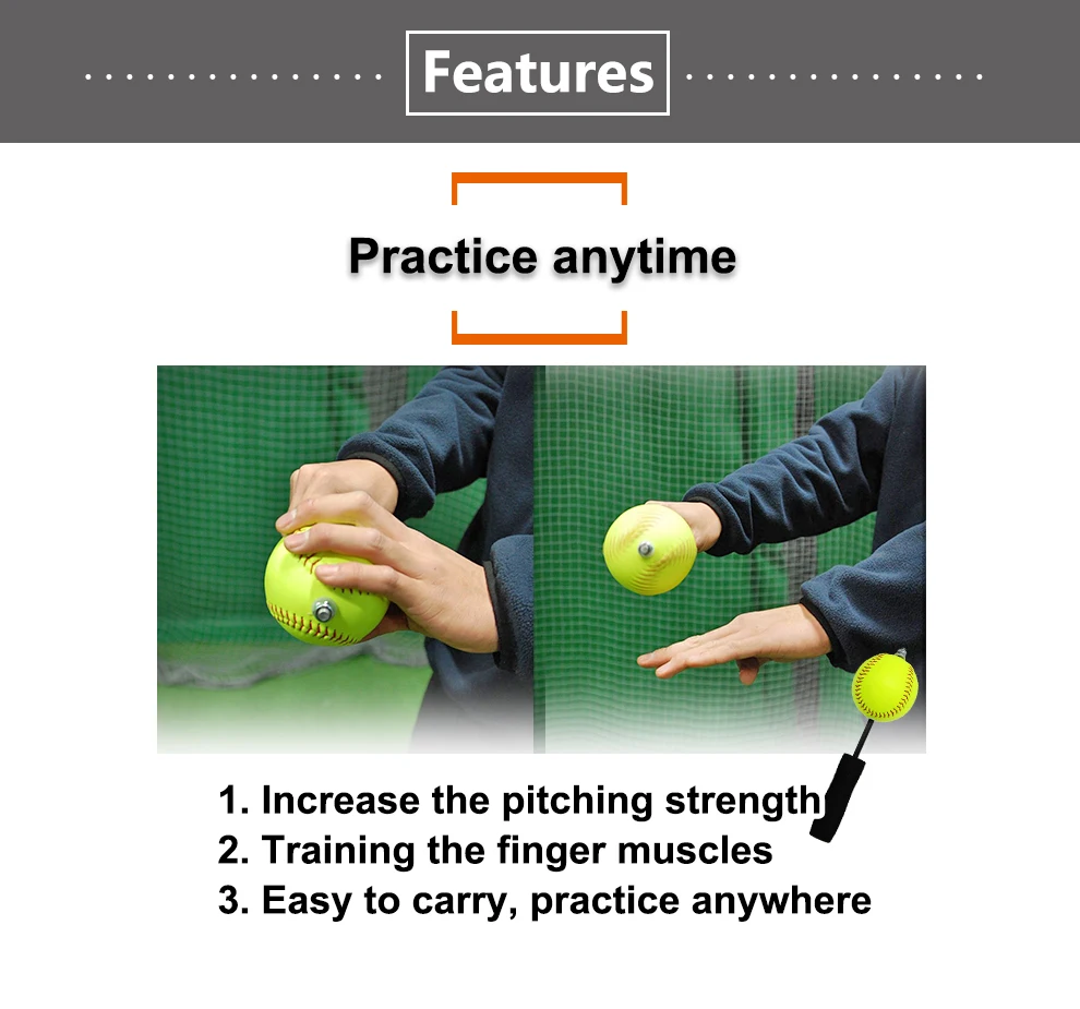 Softball Pitching Indoor Finger Spin Trainer| Alibaba.com