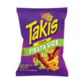 Takis Rolled Tortilla Chips - Fuego Hot Chili Und Lime & Takis Limited ...
