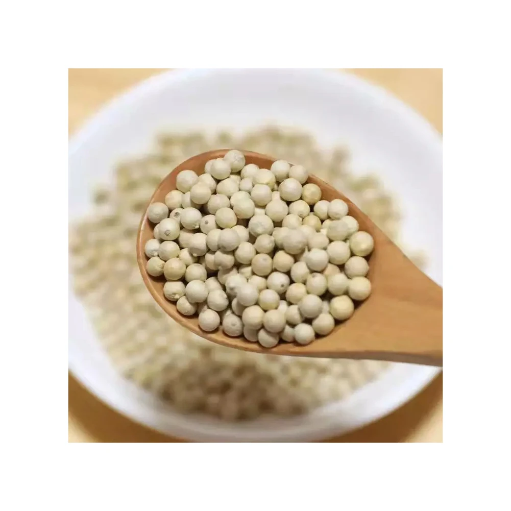 Wholesale Natural In Bulk White Pepper Whole Dried Round Chinese Hainan ...