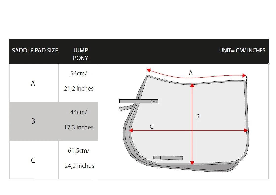 Dressage Rexine Suede Leather Washable Saddle Pad Available In ...