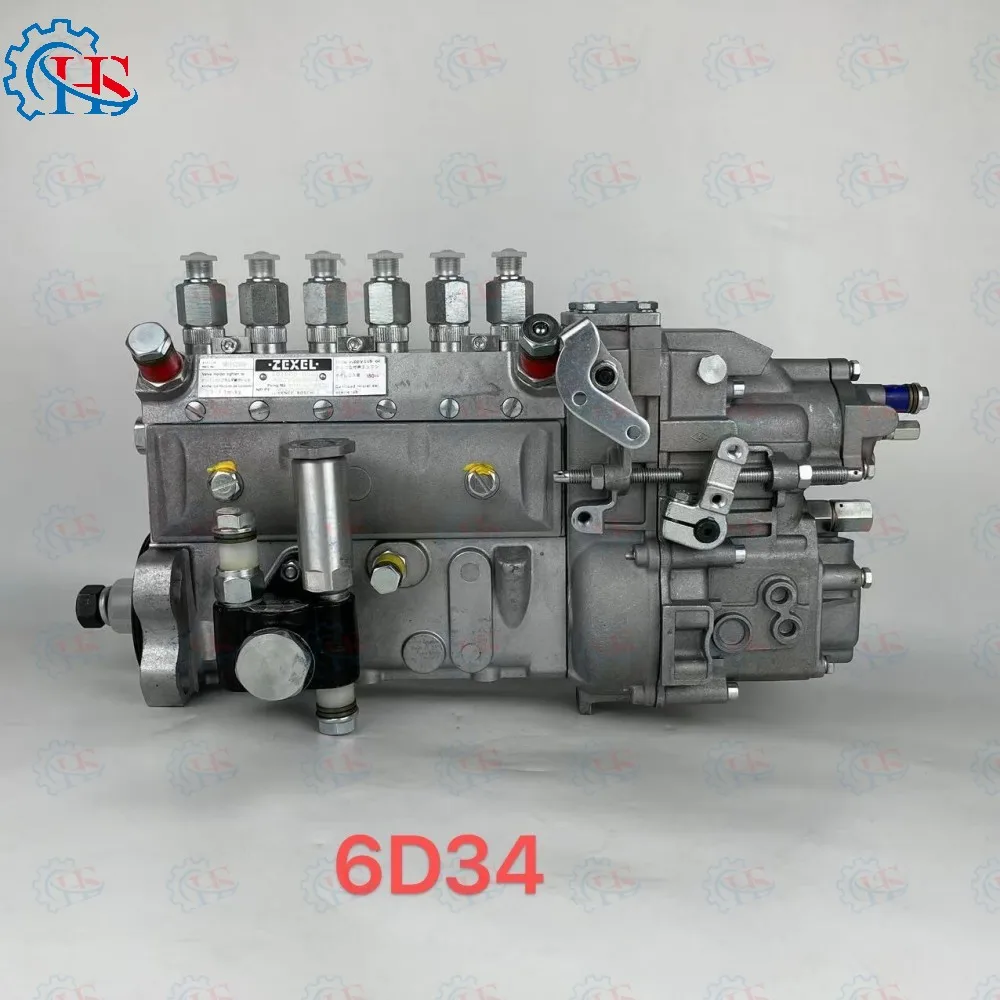 HS Excavator Parts INJECTION PUMP Oil Piping Parts for 6D34T 4D34 SK210 ...