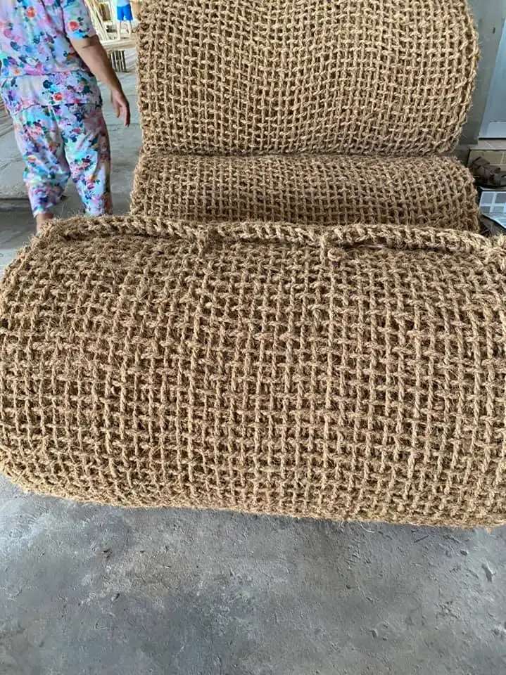 Coconut Netting Natural Coco Fiber Net Coir Geo Handwoven Nets For ...
