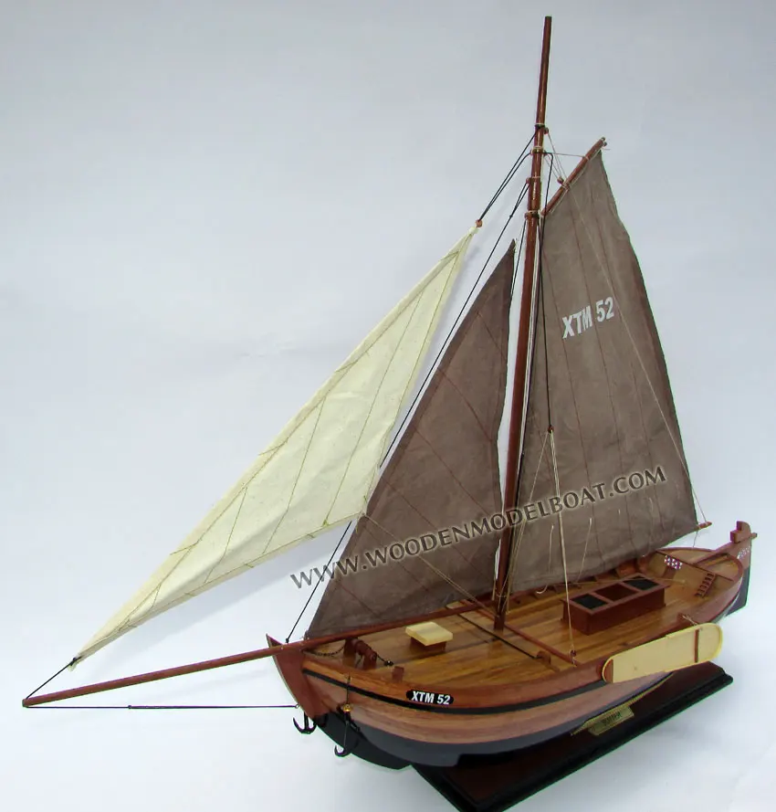 Botter Wooden Model Boat Wooden Handicraft Model Made From Viet Nam ...