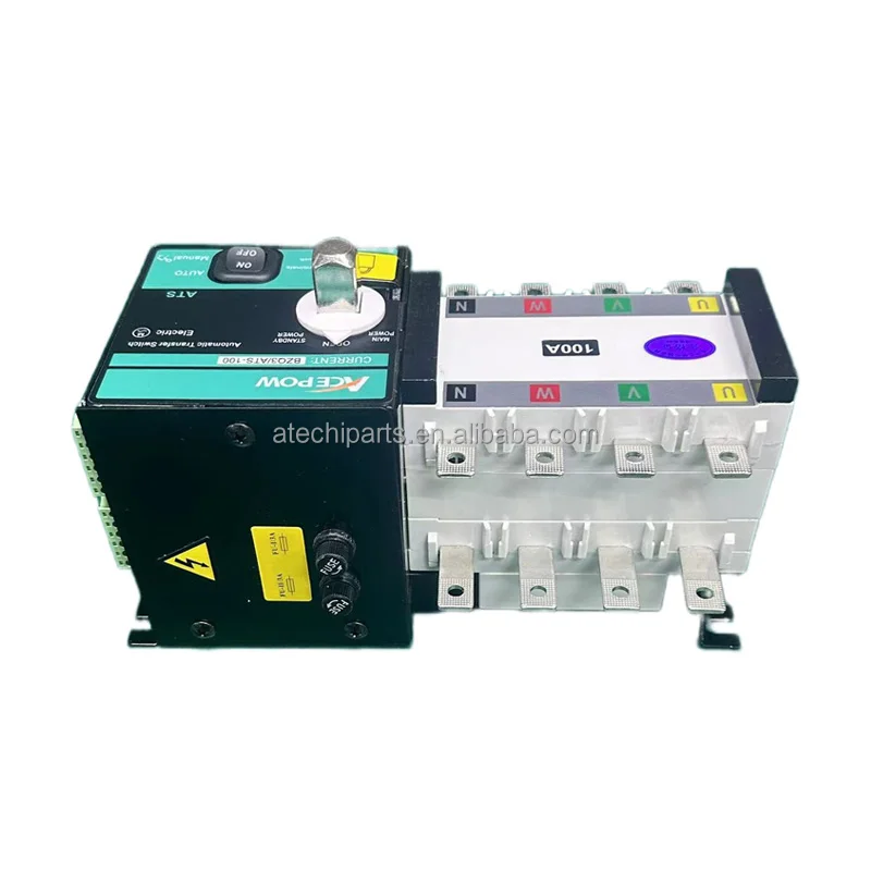 Three Phase Automatic Transfer Switch Ats 160a 400a 630a 800a Automatic ...