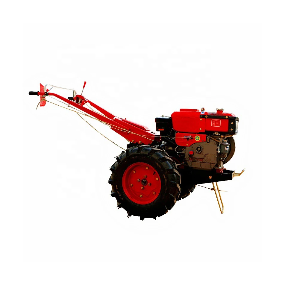 15hp Two Wheel Farm Walking Tractor Mini Tractor For Agriculture - Buy ...