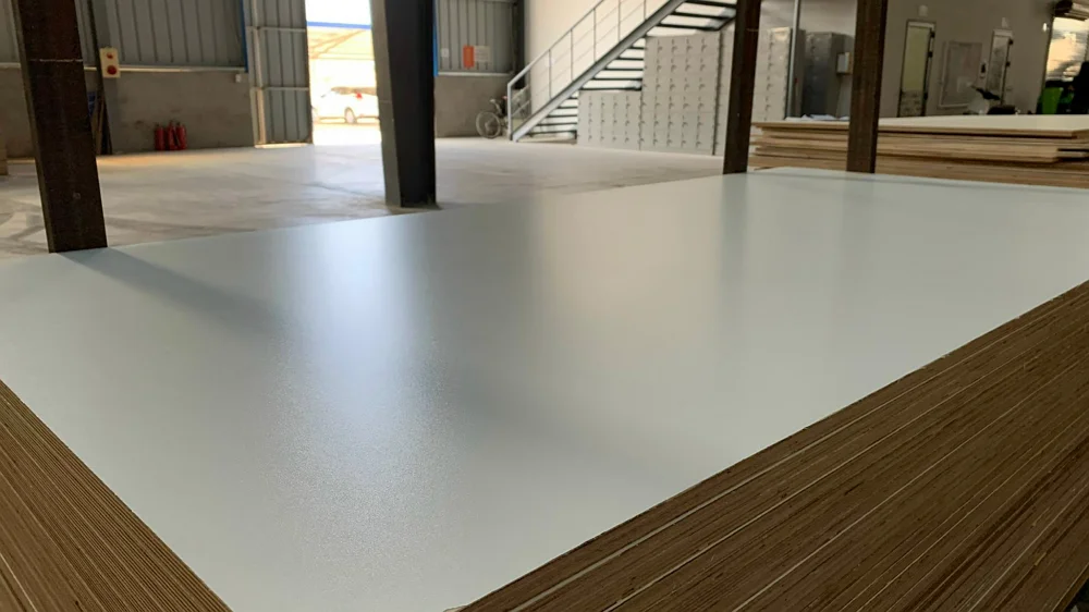 Melamine Plywood Board Plywood Sheet Double-sided Melamine Coated ...