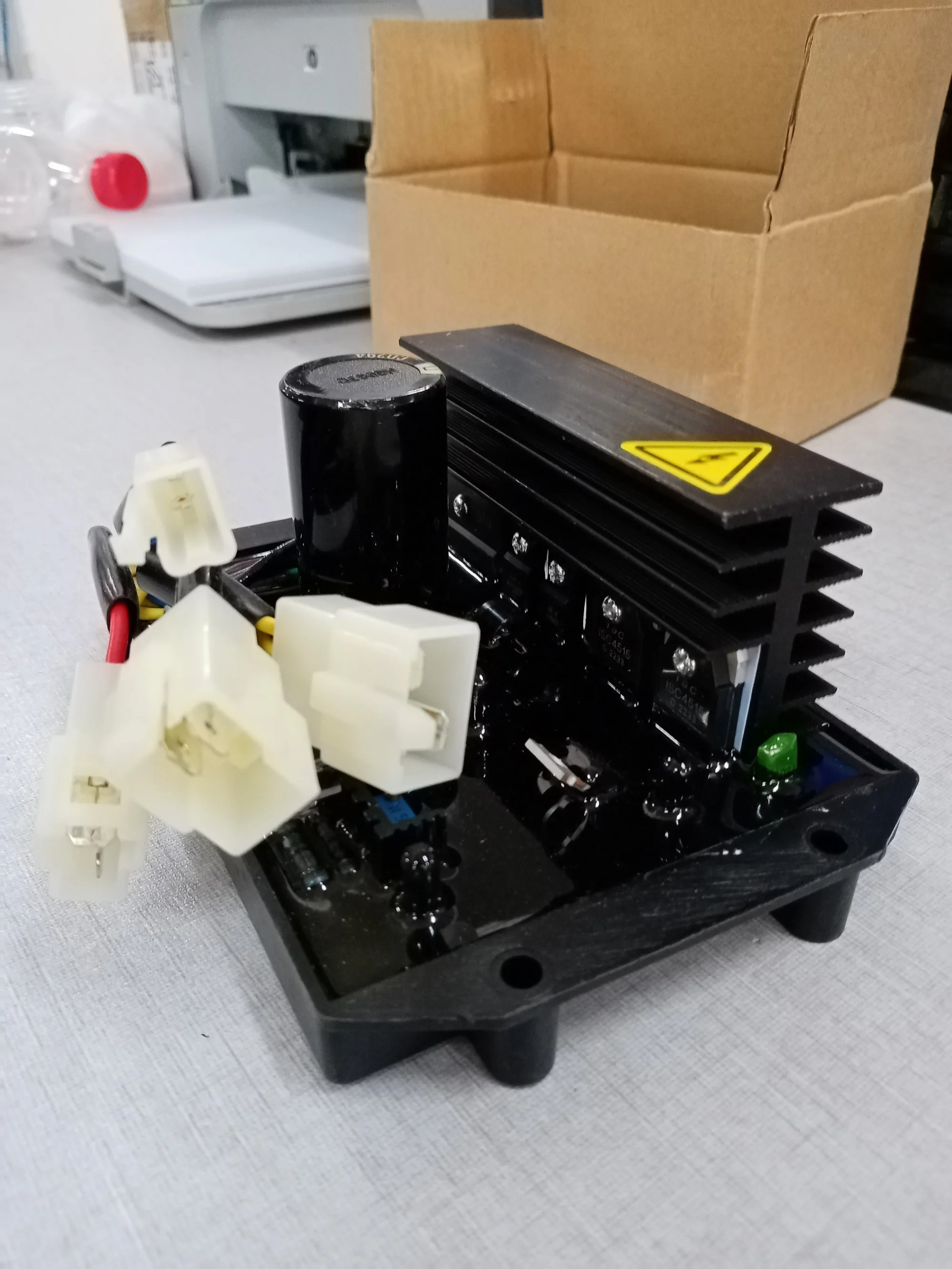 Populace 8 Wires Generator Avr Kt245-3b38 Voltage Regulator Single ...