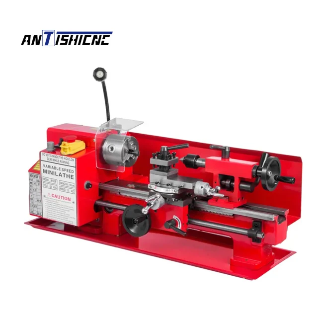 Mini Metal Lathe 7 X 14 Inch Precision Variable Speed 2500 Rpm 550w ...