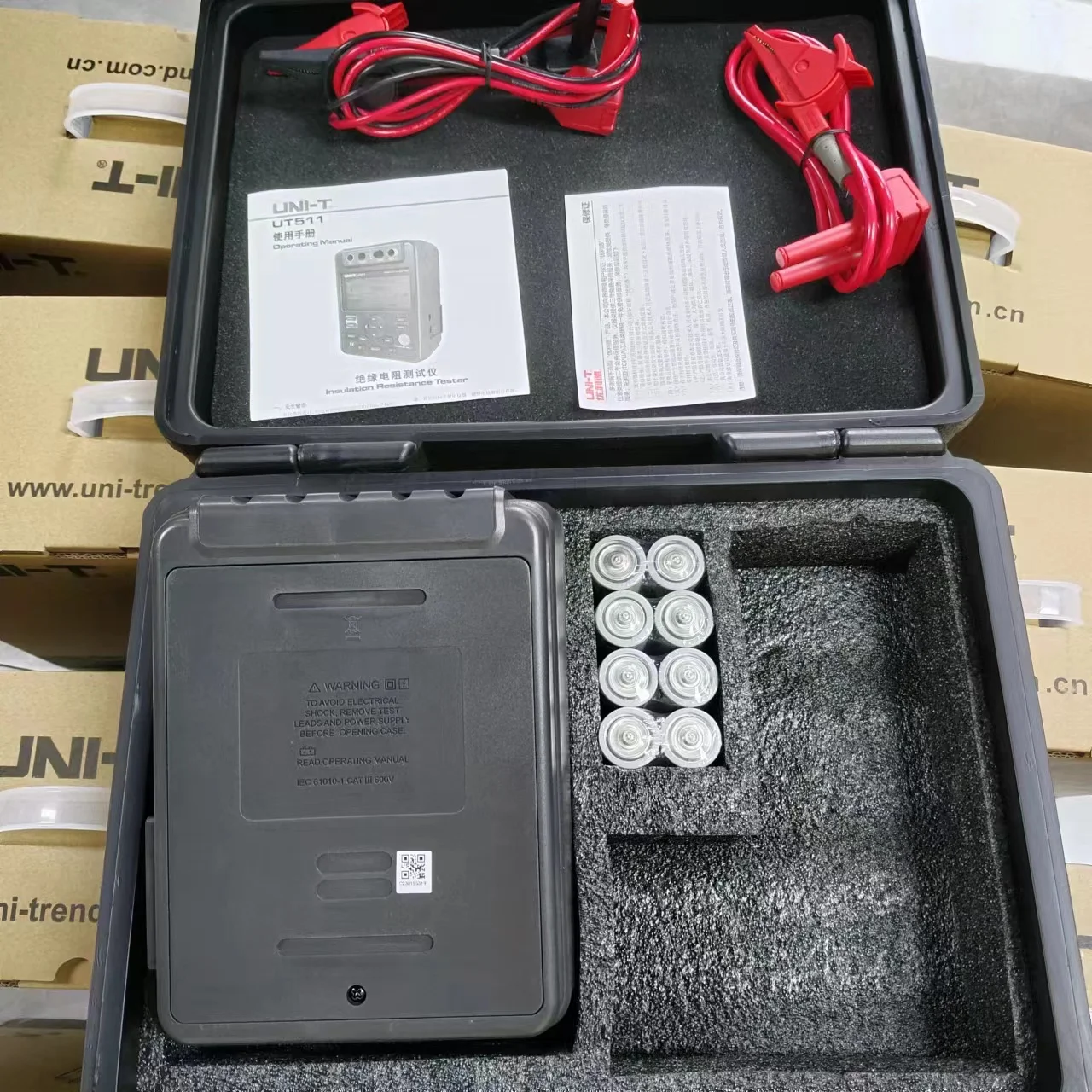 UNI-T UT511 UT512 UT513A Digital Insulation Resistance Testers Brand ...