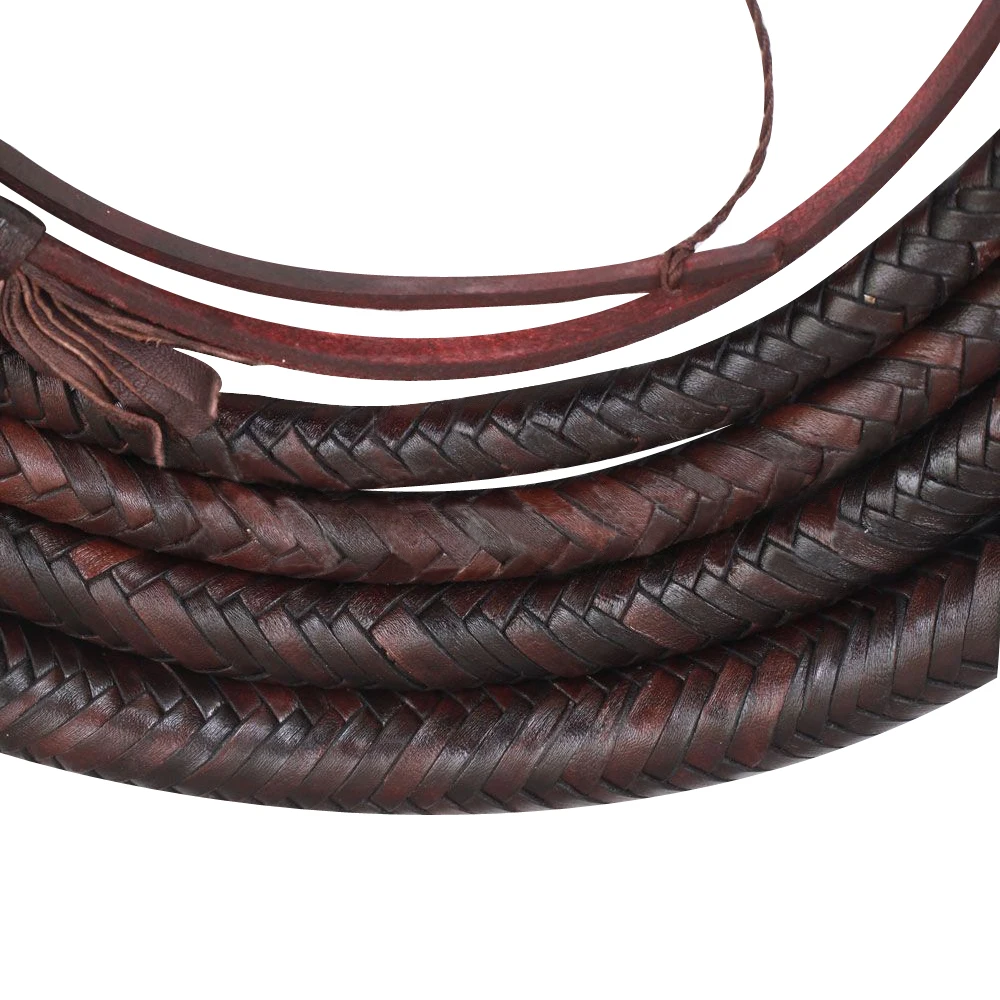 Kangaroo Hide Real Leather Bull Whips - Hand Made Quality