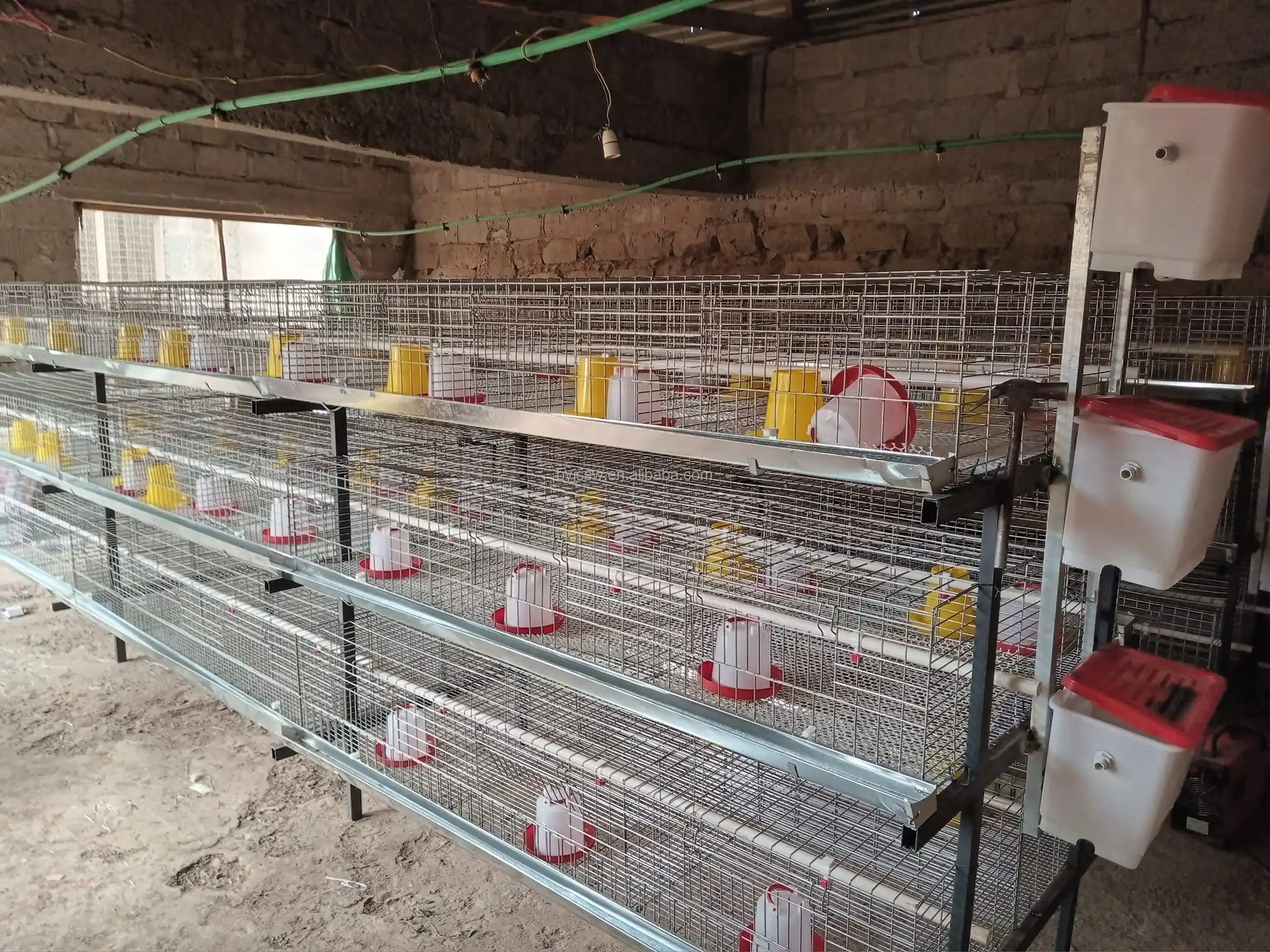 H Type Cages for Broiler Battery Chicken Cages System