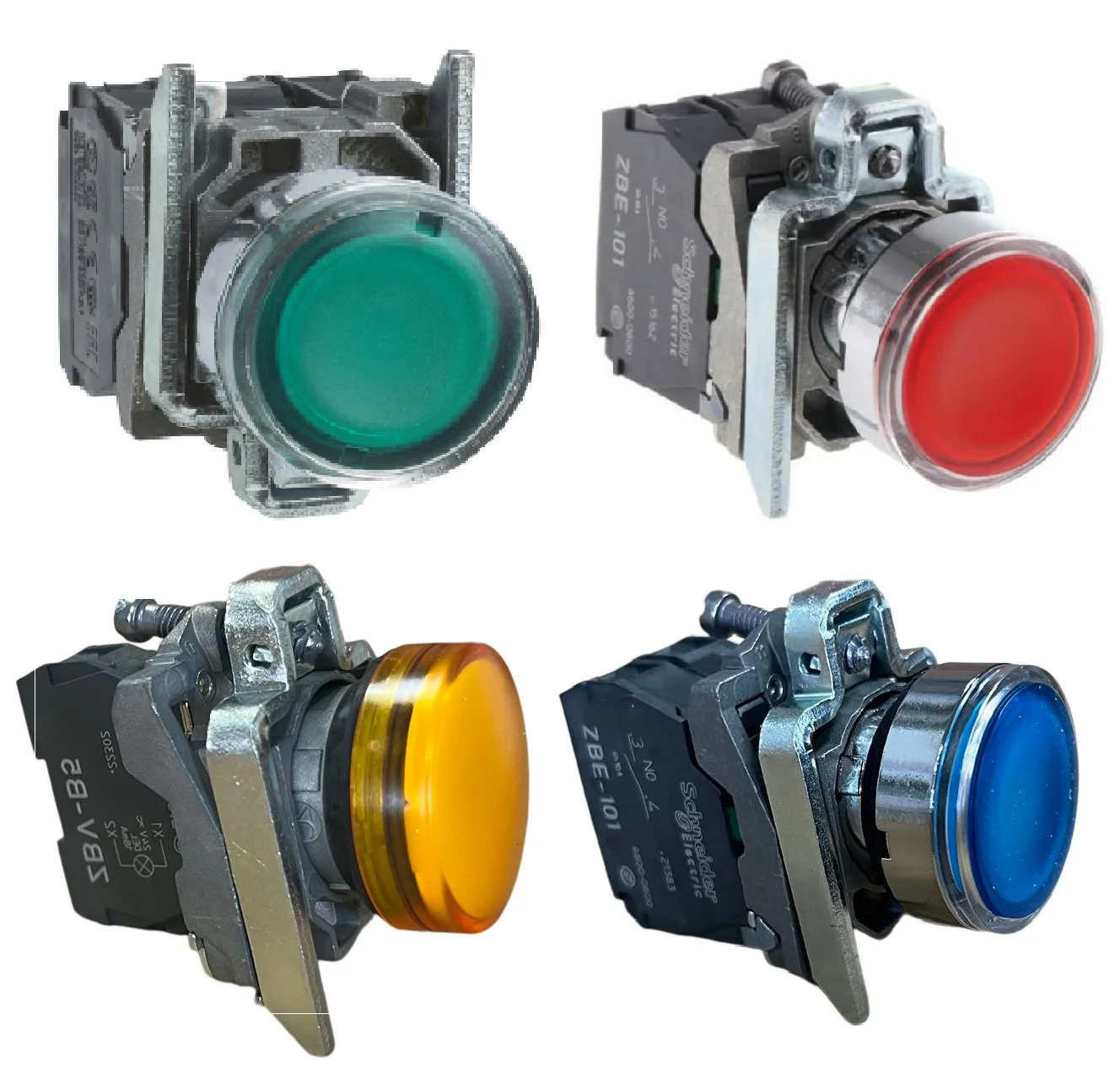 Schneider Harmony XB4 XB5 Series - Complete Flush Pushbutton