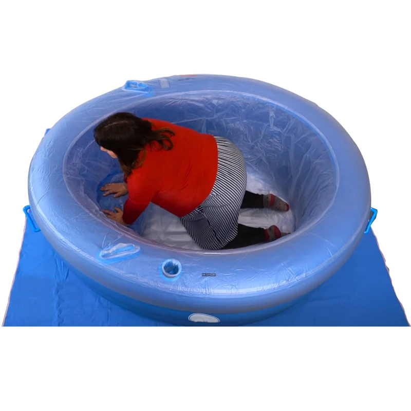 Custom PVC White Inflatable Birth Pool - Recovery Ice Bath