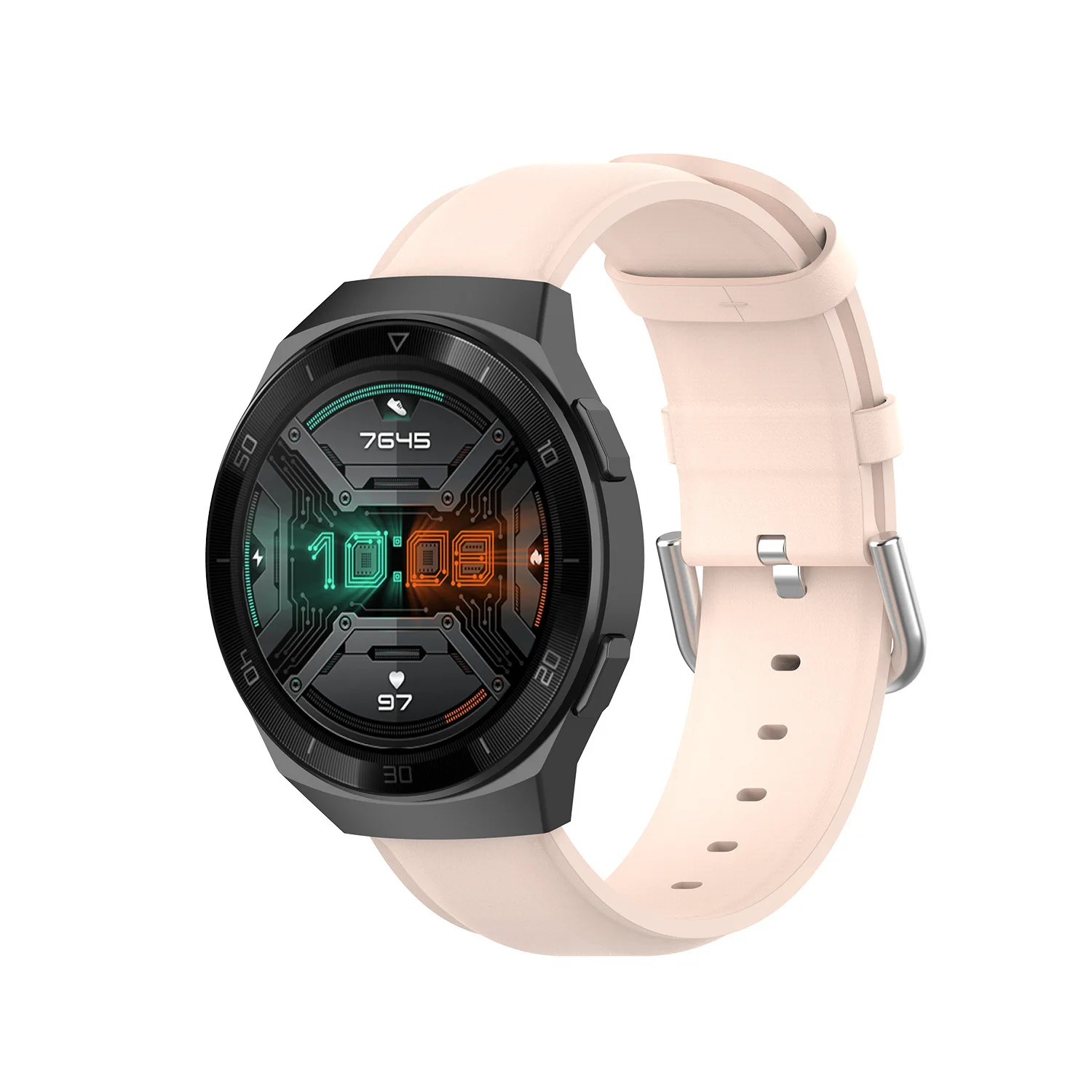 Straps For Huawei Watch Gt2 Leather Strap Huawei Watch3 First Layer ...