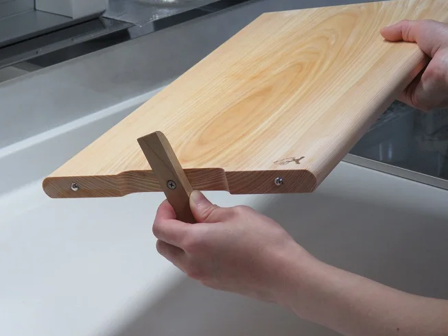 Japanese Chopping Board Cutting Board ONE SINGLE WOOD HINOKI WOOD ...