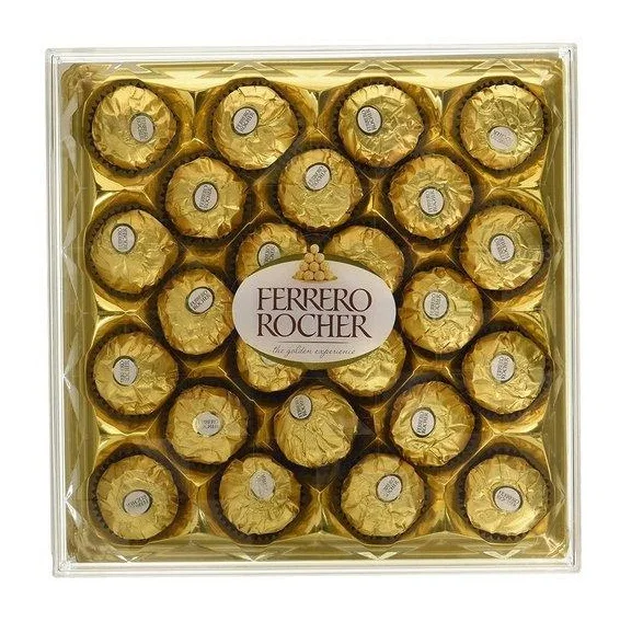 Ferrero Rocher Hazelnut Chocolate Ball Chocolate Gift Box 48 Pieces ...
