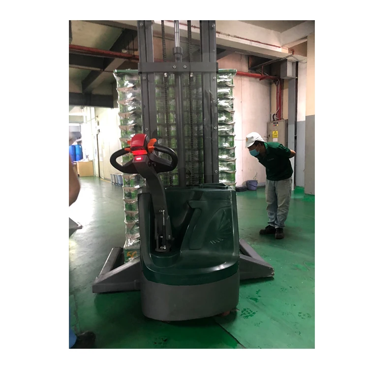 Standard Mini Electric Pallet Stacker M2-1,5t-3m Pedestrian Electric ...