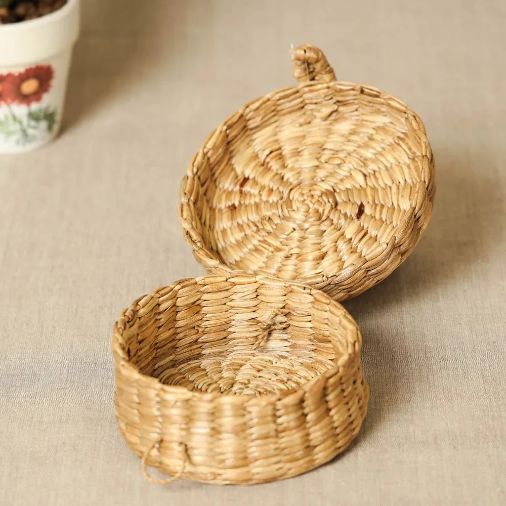 Customizable Sizes Hot Trend Water Hyacinth Organizer Container Storage ...