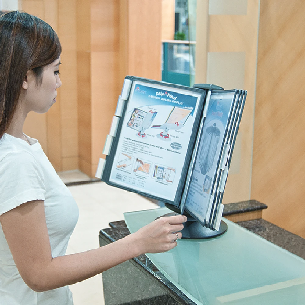 Document Holder Rotary Display Stand for Office Furniture AIDATA| Alibaba.com