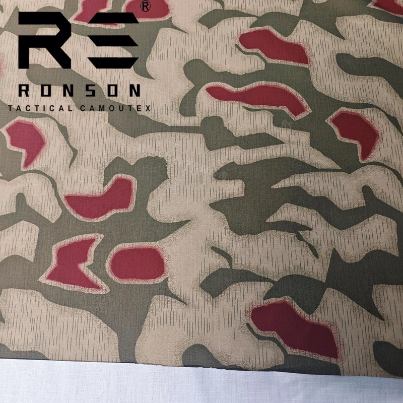 NC5050 2nd BGS Sumpfmuster pattern Marsh Pattern nylon cotton fabric ...