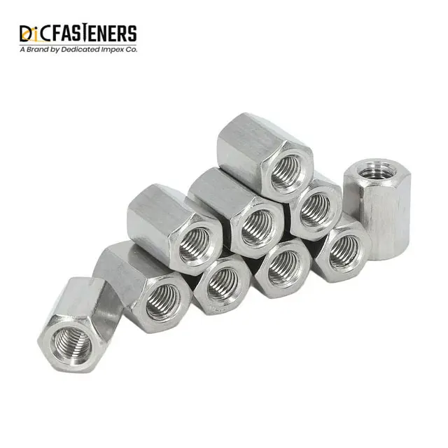 Din6334 M16 Long Hex Coupling Nuts At Low Prices - Buy Aluminum ...