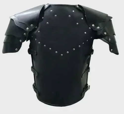 Mens Real Leather Medieval Armour - SCA Authentic Design