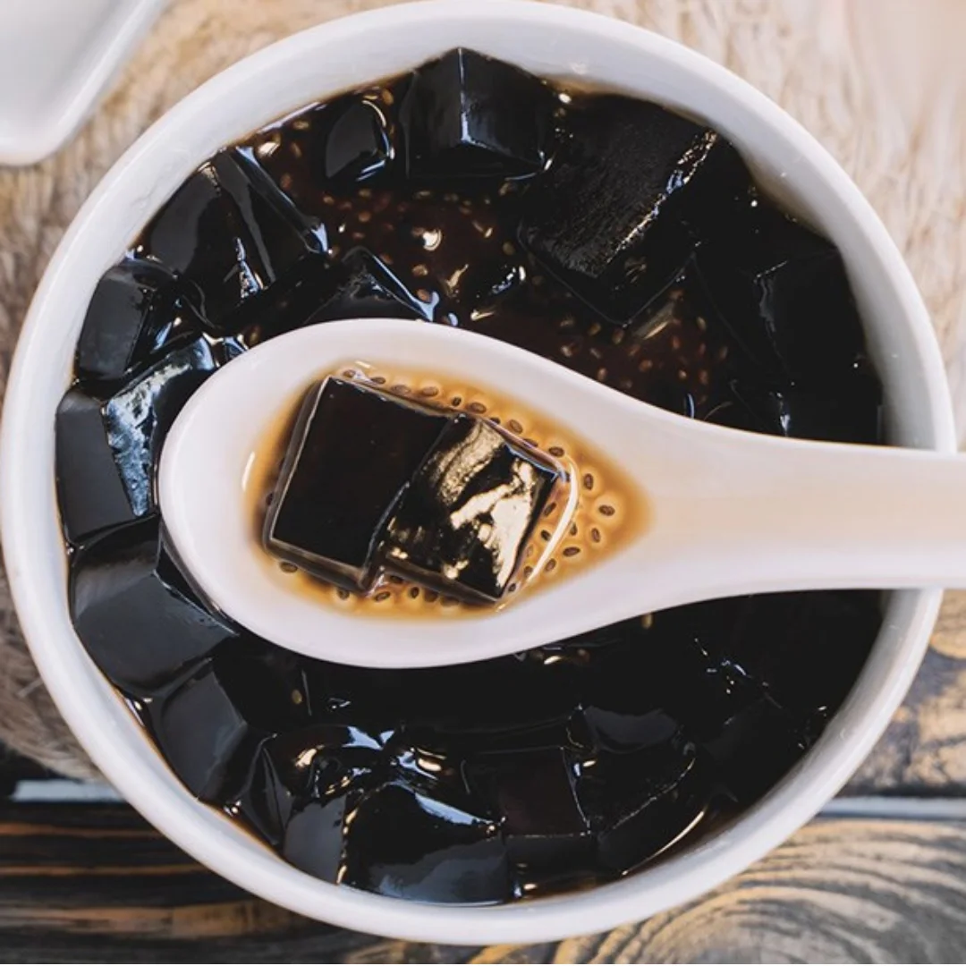 Dried Grass Jelly Leaves/ Cincau Hitam/ Mesona Chinensis Tree/ Gui Ling ...