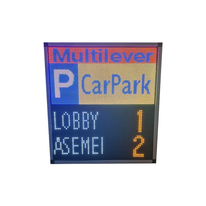 Innovative Design Car Park Counting Outdoor Display ODM Application for ...