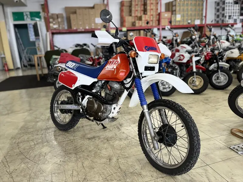 1987 XLR80R HD10 Old Motorcycle Rare Running Off-Road Model with Original Era Showa/JE6-0607-3 ...