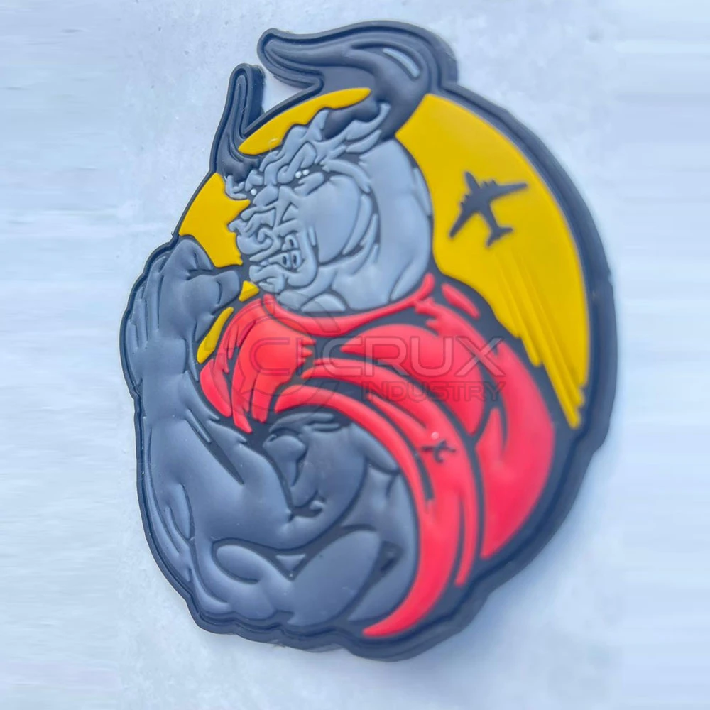 Wholesale 2024 Pvc 2d,3d Rubber Custom Logo Pvc Patch Embossed High ...