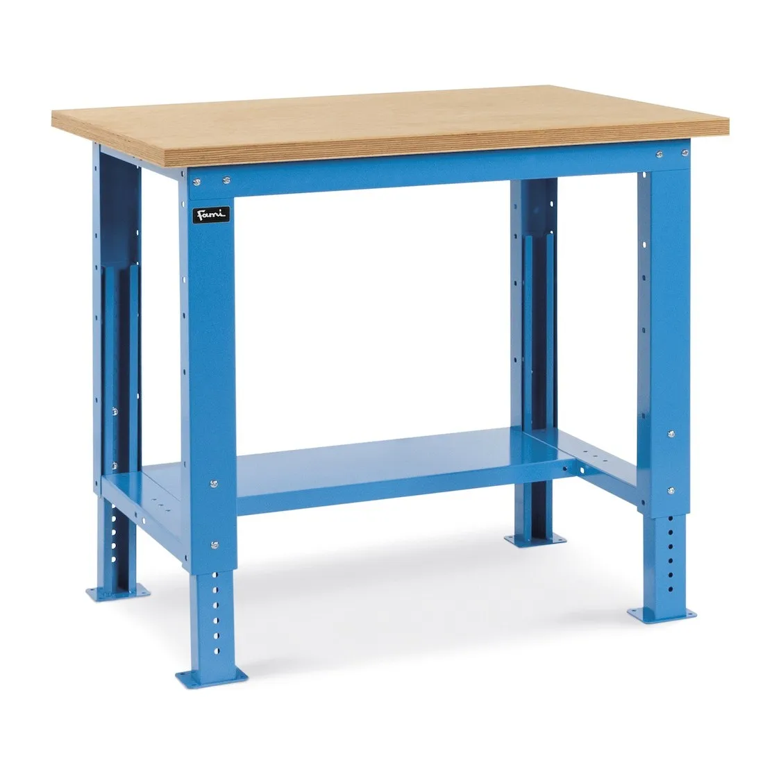 Fami adjustable workbench with wooden top 1024x750x730/1105mm| Alibaba.com