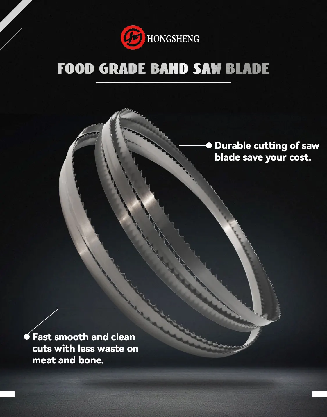 Customized Sizes Multitool Blades Meat Saw Blade 112 Inch Bone Cutting ...