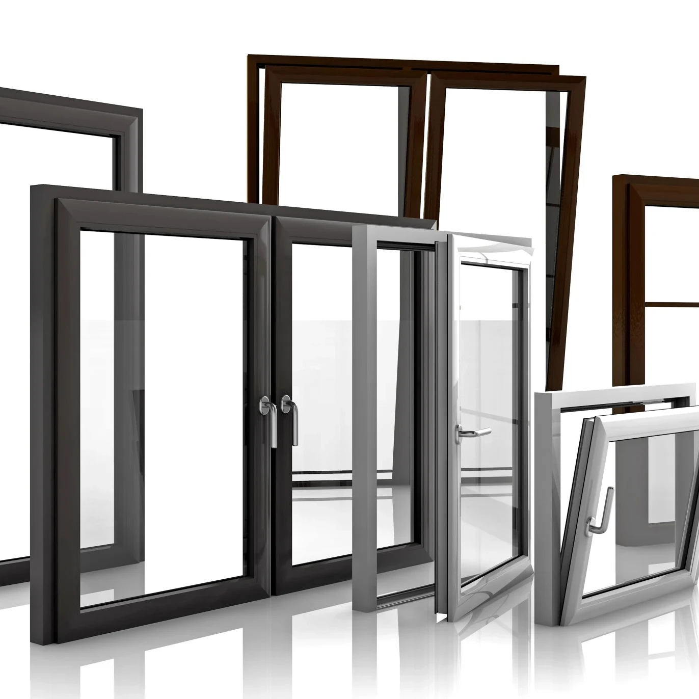 High Selling Powder Coated 6000 Series Different Shape Customized ...