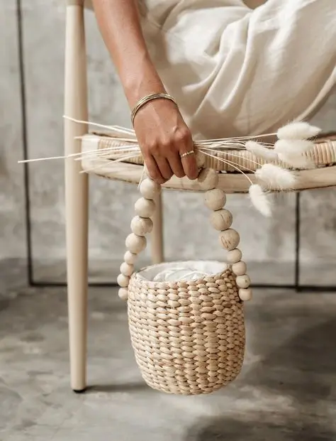 Shop Our Handmade Natural Coconut Shell Purse - Unique Design