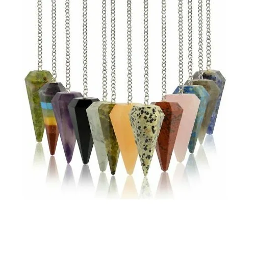 Wholesale Multy Gemstone Pendulum : Mix Various Gemstone Pendulum ...