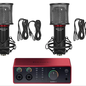 New Focusrite Scarlett 4i4 3rd Gen Recording Sound Card 4 In4 Out Usb ...