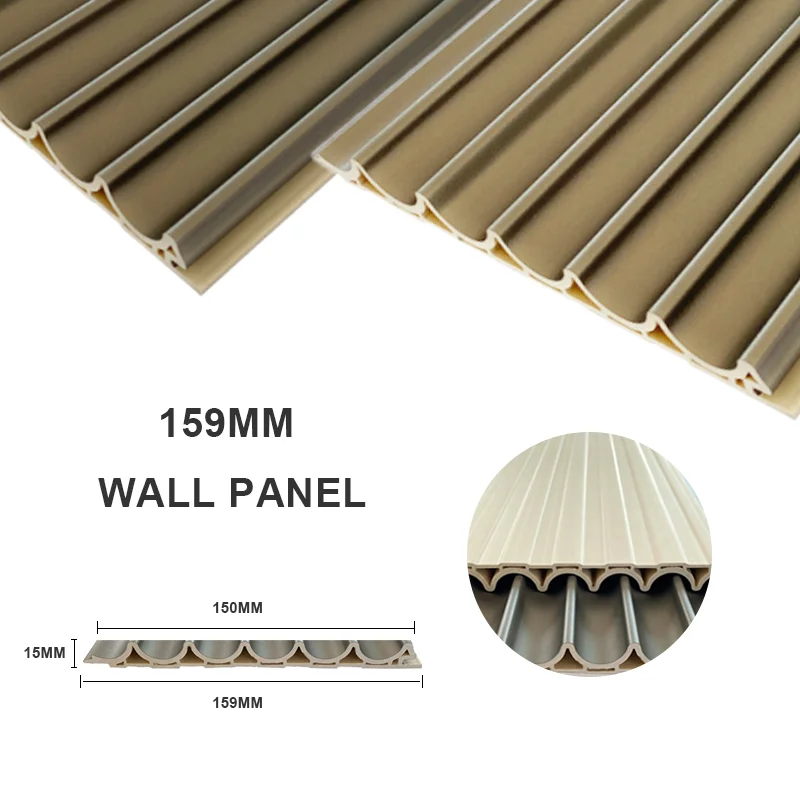 Unique Style Round Fluted Wall Panels - Buy Wall Panels Wpc,Wpc ...