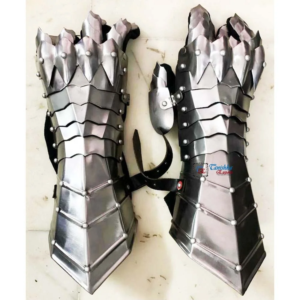 Role Play Medieval Gauntlets Larp Sca Lord Of The Rings Nazgul Fantasy ...