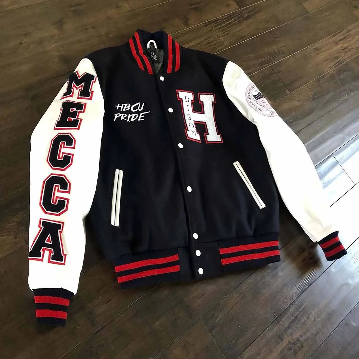 Fully Custom Letterman Jacket Premium Classic Snap Button Vintage ...