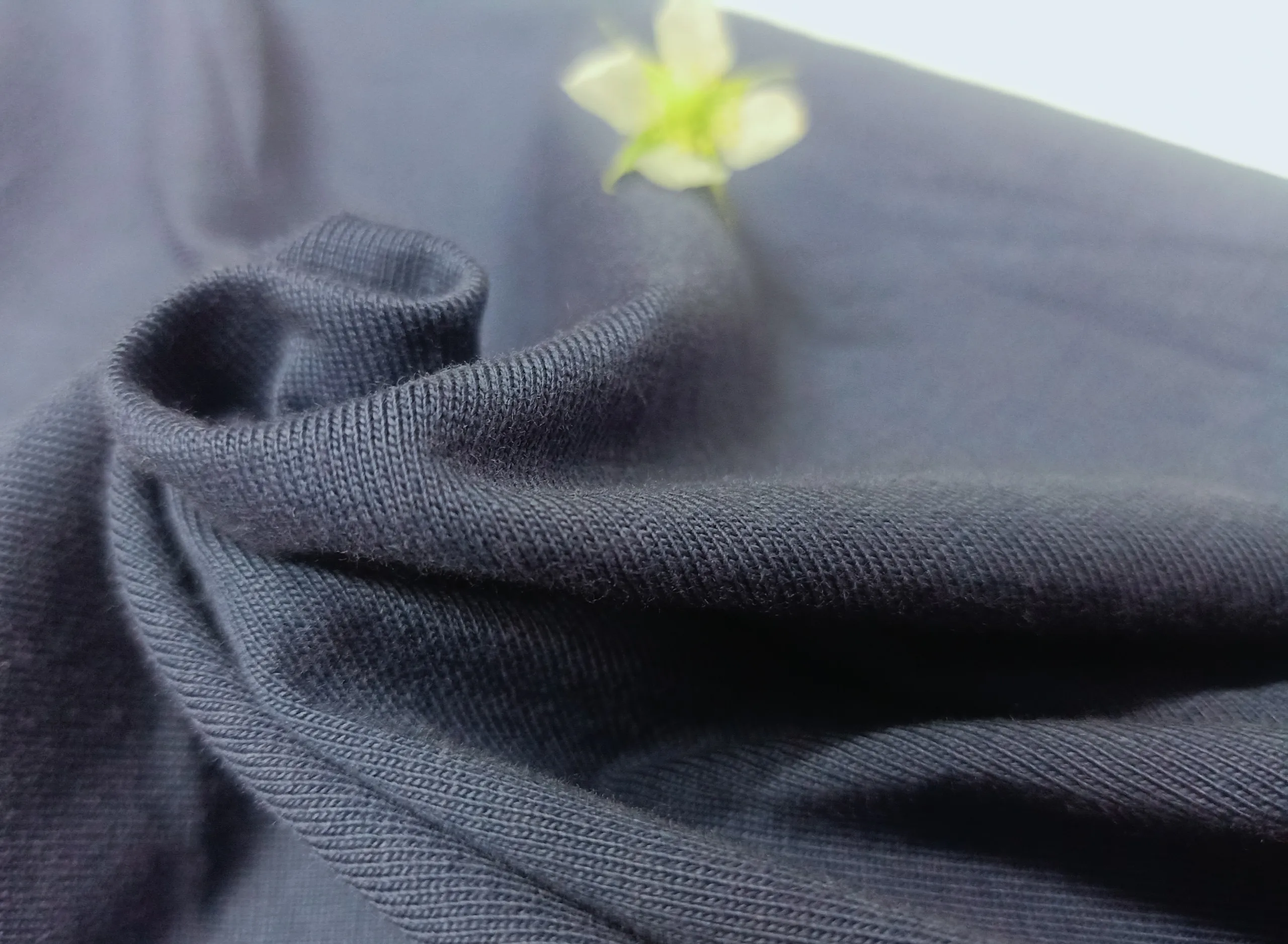Single Jersey Knit Fabric For Garment Dkp-187 Good Quality Dyed 100 ...