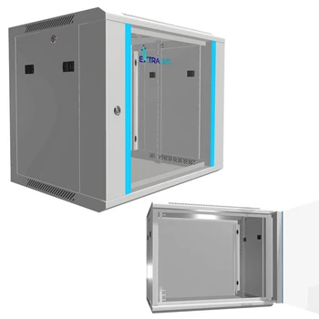 Extralink Network Cabinets Rackmount Cabinet Wall Mounted 9u 9he ...