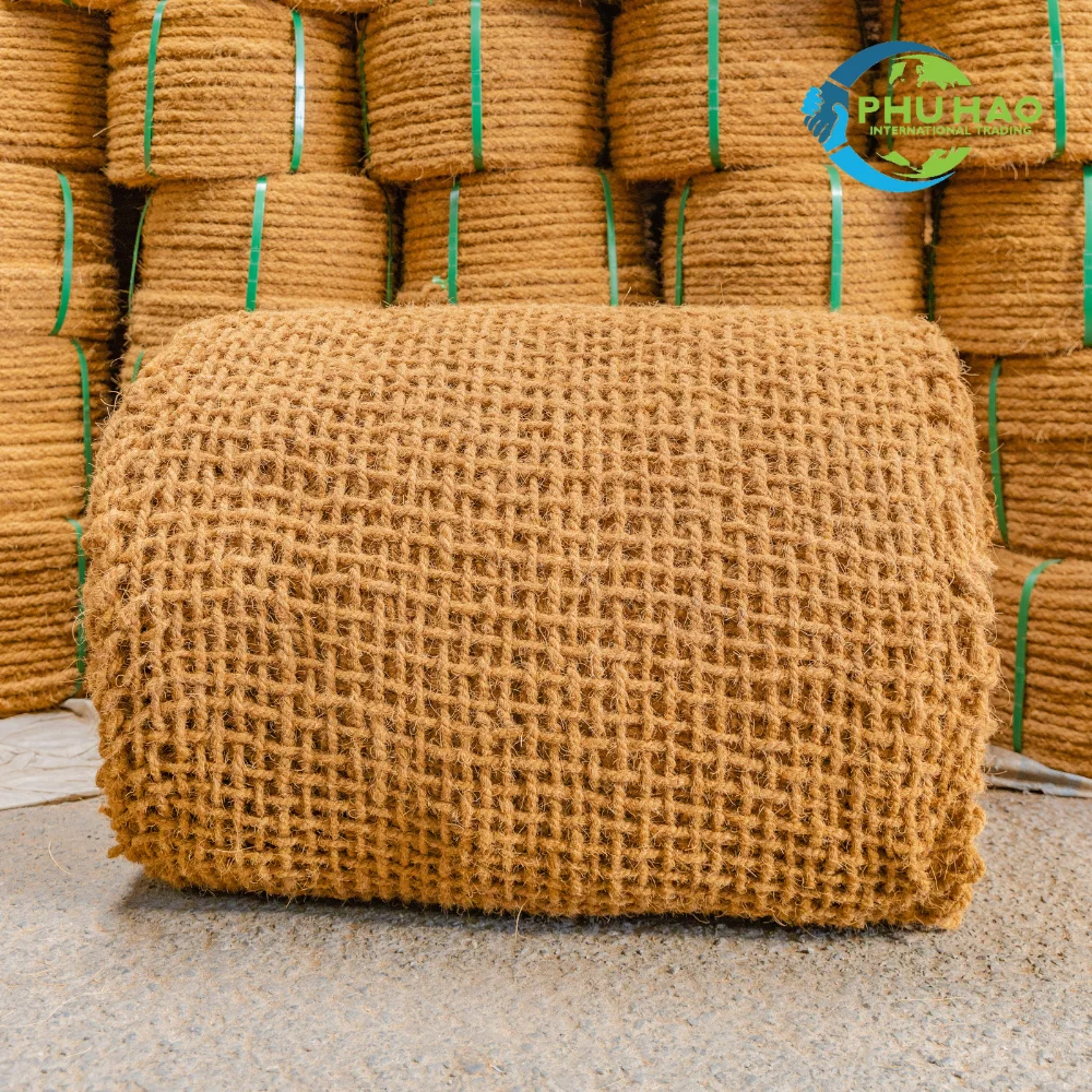 High-Density COCONUT COIR NET From Vietnam for Gardening and Erosion ...