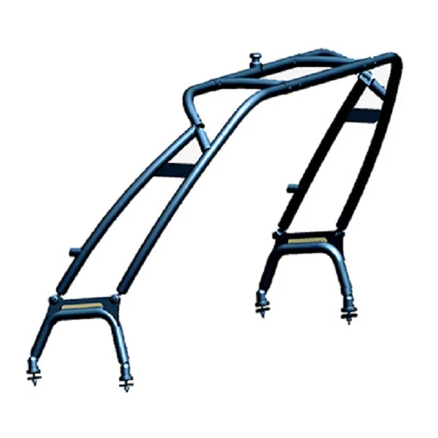 Reborn Aluminium Thrust Forward Facing Boat Wakeboard Tower Shinning ...