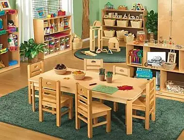 Classic Birch Tabletop Writing Center At Lakeshore Children Furniture ...