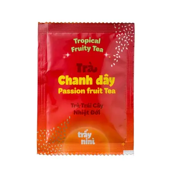 Viet Nam Passion Fruit Tea Tropical Fresh Fruit Flavor Instant Tea 100g ...