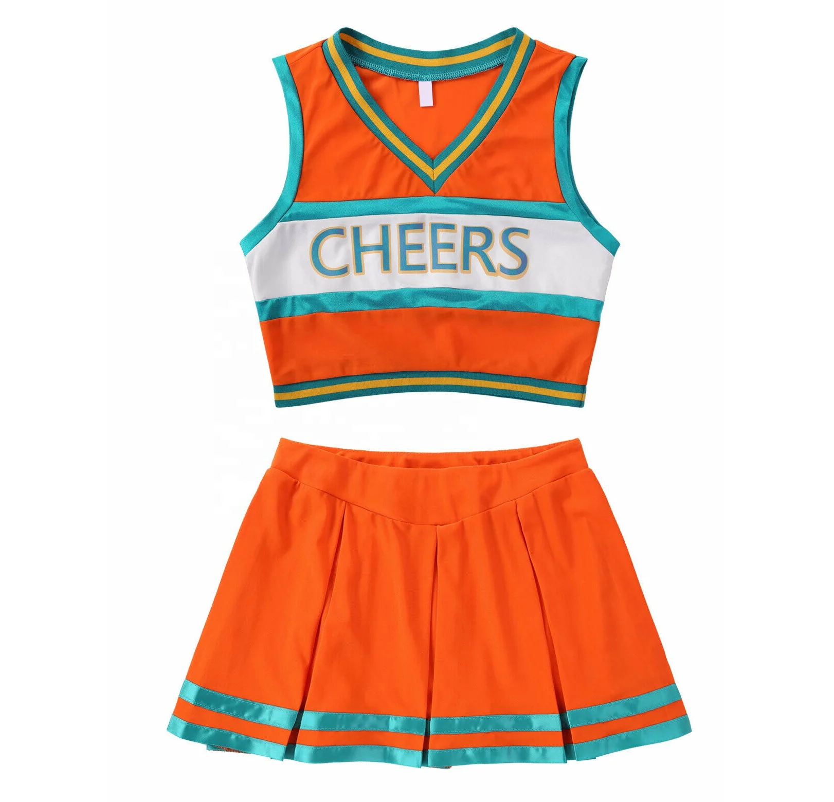 Custom Unique Design Sublimation Cheer Uniforms Super Comfort Girl's ...