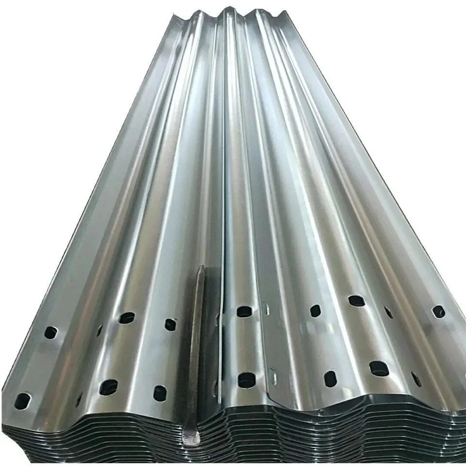 Bending Welding Galvanized Steel W Beam Hot Dipped Plastic Sprayed ...