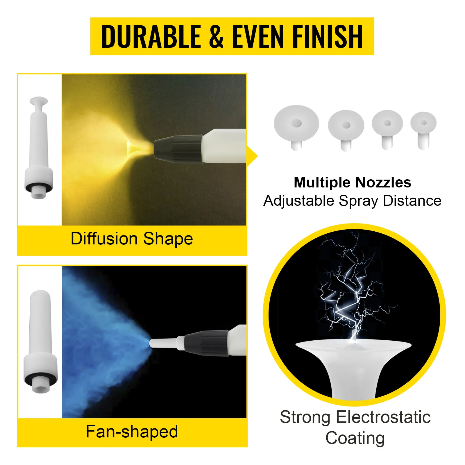 GEMA Antistatic Powder Tube - Conductive & Durable