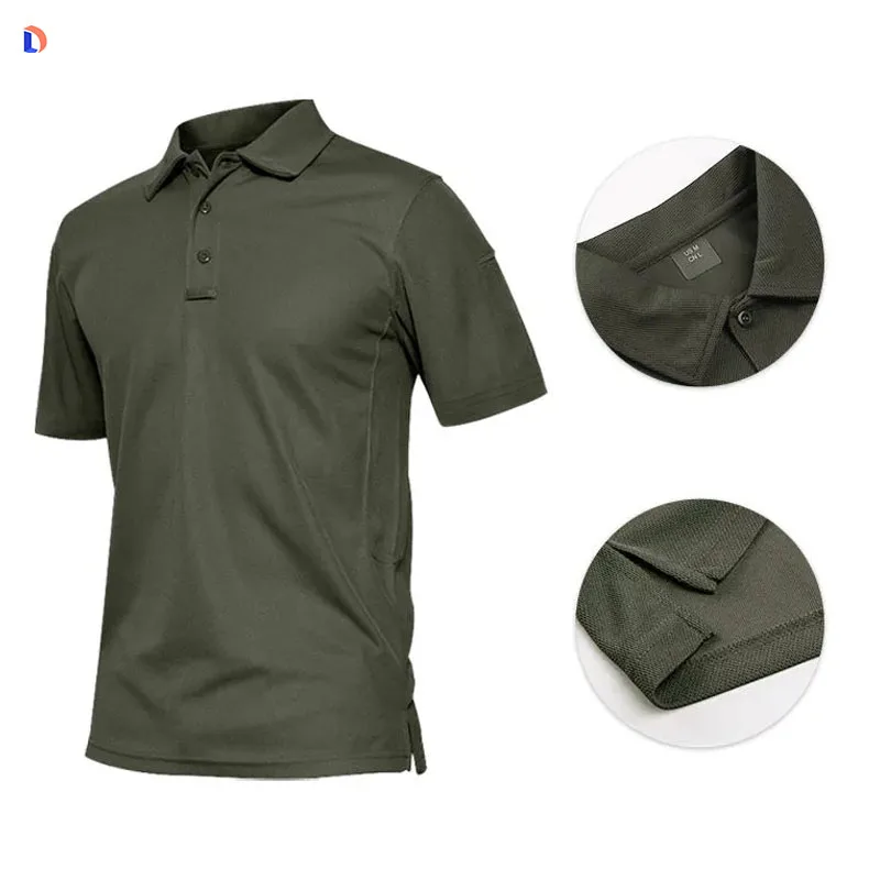 Shop Our Hot Selling Design Custom Logo Solid Color Polo Shirts