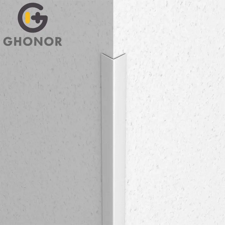 PVC Straight Edge L Shape Angle Ceramic Tile Edge Trims